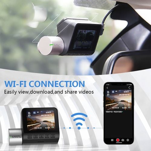 4K UHD In Car DVR Crash Camera Recorder 2" LCD GPS WiFi - Bunnings ...