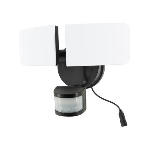 Arlec Solar Hybrid Powered Ketupa Twin Head Security Sensor Floodlight ...