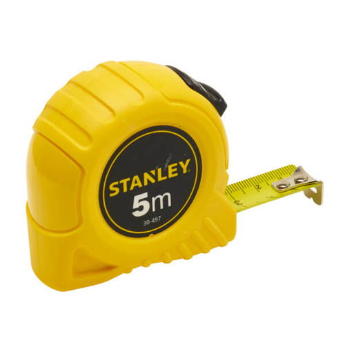 Stanley 5m 19mm Yellow Tape Measure - Bunnings Australia