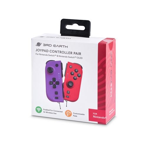 3rd Earth Joypad Controller Pair For Nintendo Switch Scarlet & Violet ...