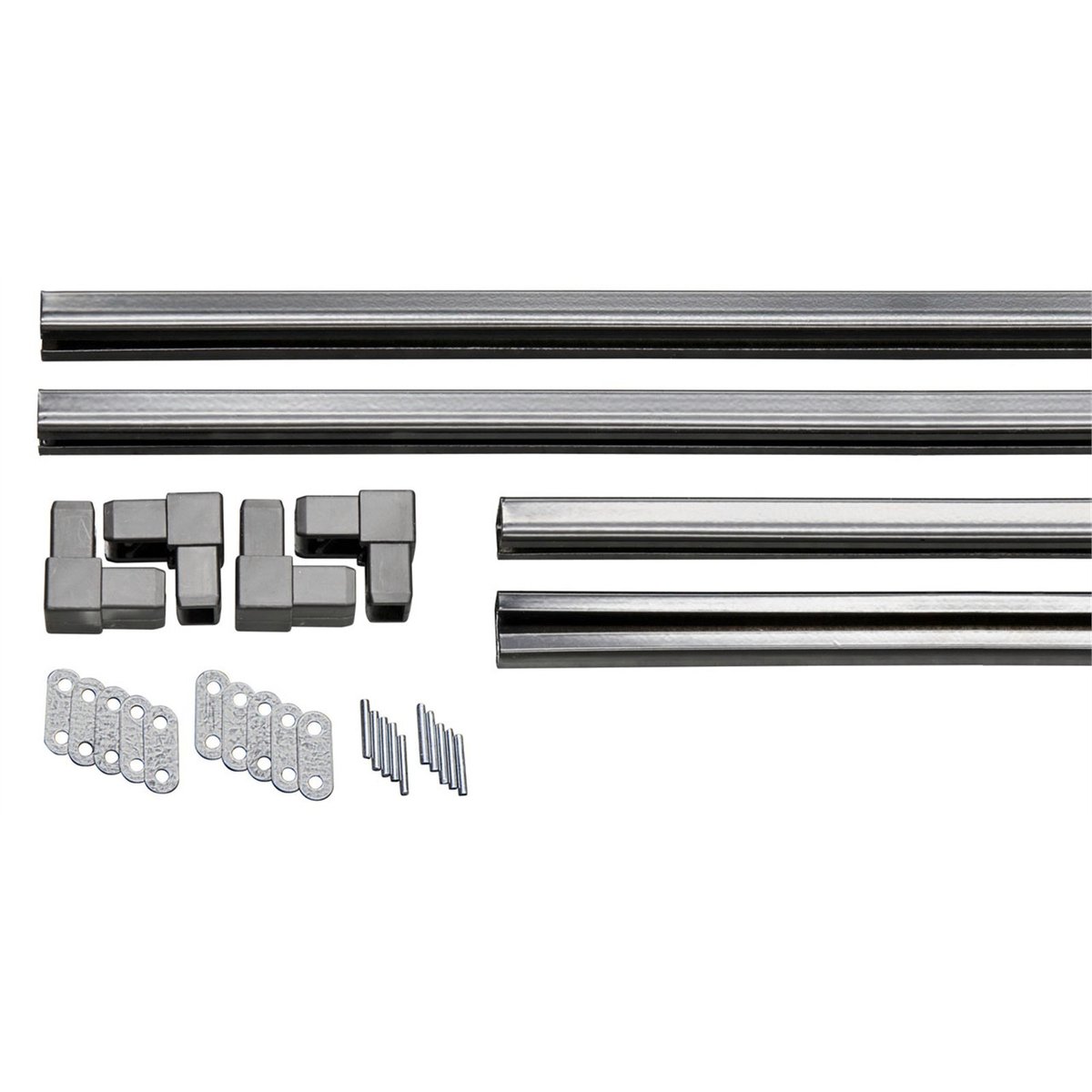 Jack Matrix 1815 x 915 x 28mm Charcoal C-Channel Frame Kit - Bunnings ...