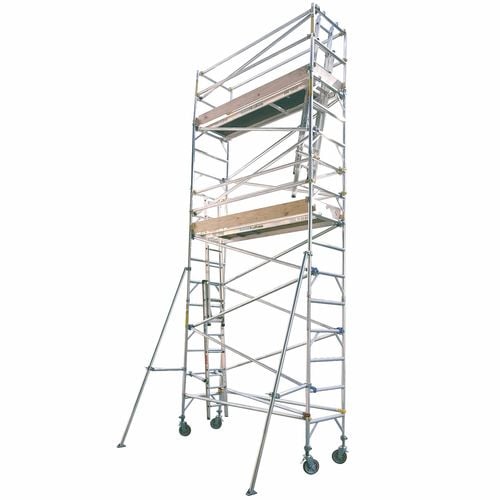 Instant Access 5.5m 225kg Aluminium Single Width Mobile Scaffold Tower ...
