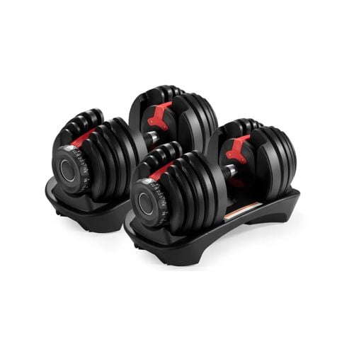 24kg X 2 Smart Adjustable Dumbbell Weight Set Combines 15 Sets From 2.5 ...