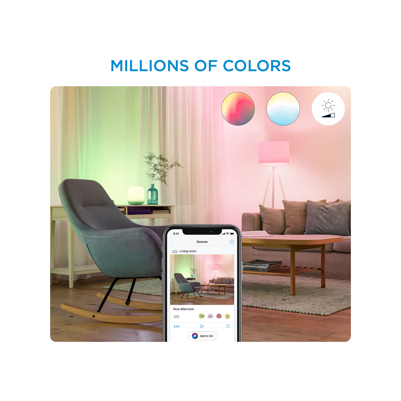 WIZ P45 E14 LED 470Lm Colour 4.9W Smart Candle - Bunnings Australia