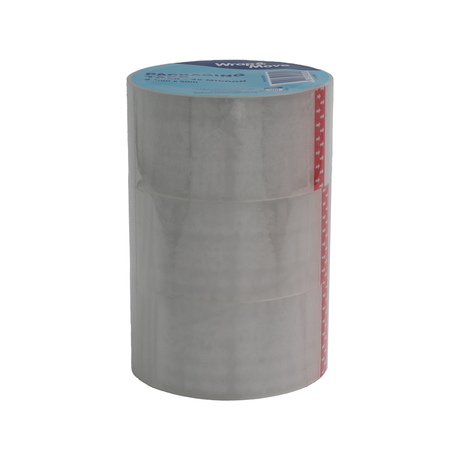 Wrap & Move 48mm x 50m Clear Packaging Tape - 3 Pack - Bunnings Australia
