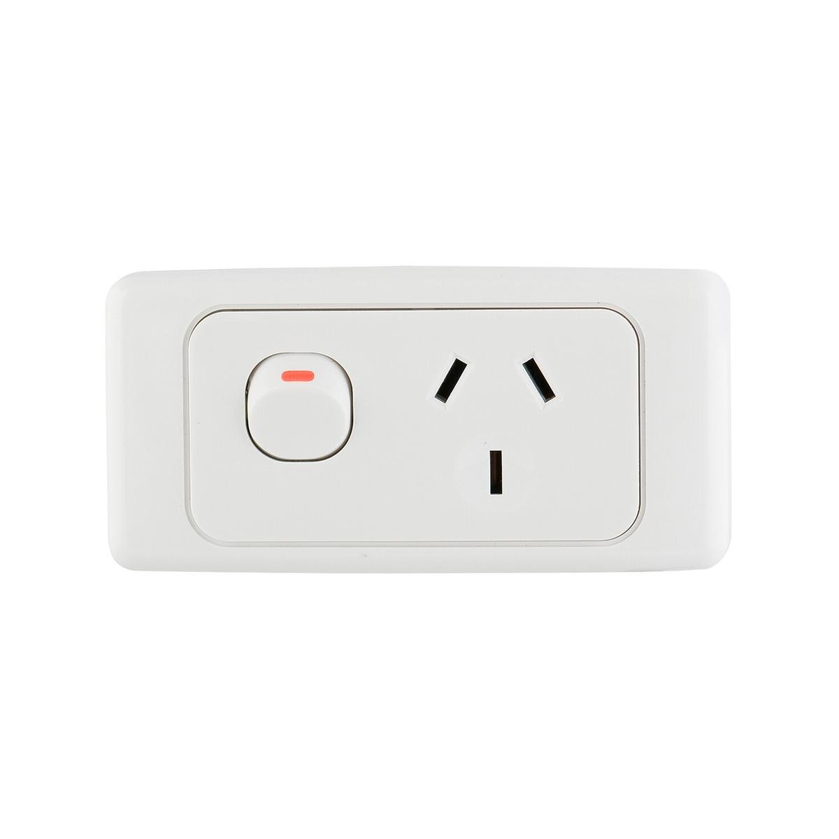 DETA Narrow Single Power Point - Bunnings Australia