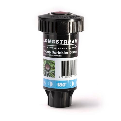 Holman 50mm Longstream Rotating Pop up Sprinkler 1/2 Circle - Bunnings ...