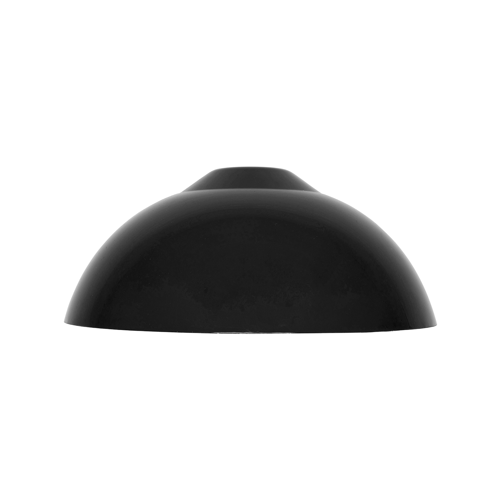Brilliant 29cm Black Basix Dome Batten Fix Shade - Bunnings Australia