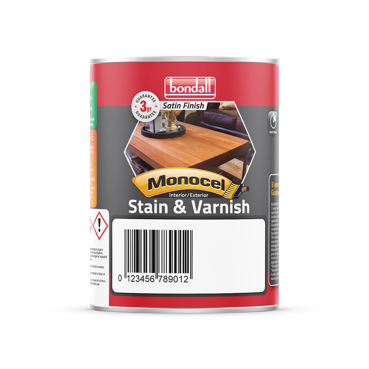 Bondall Monocel 250ml Walnut Stain And Varnish - Bunnings New Zealand