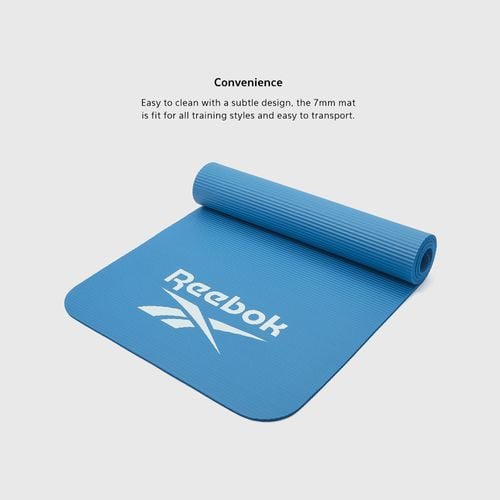 Reebok Training Mat - Blue (7mm) - Bunnings Australia