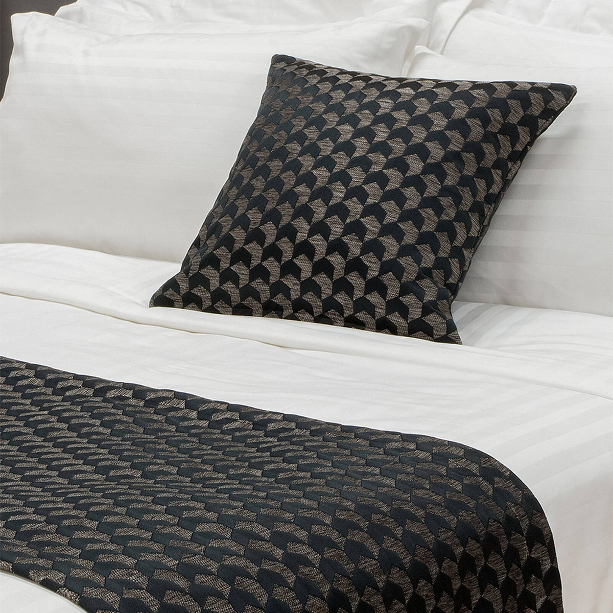 Jason Commercial King Bed Regency Bed Runner 255x60cm Ink Blue ...