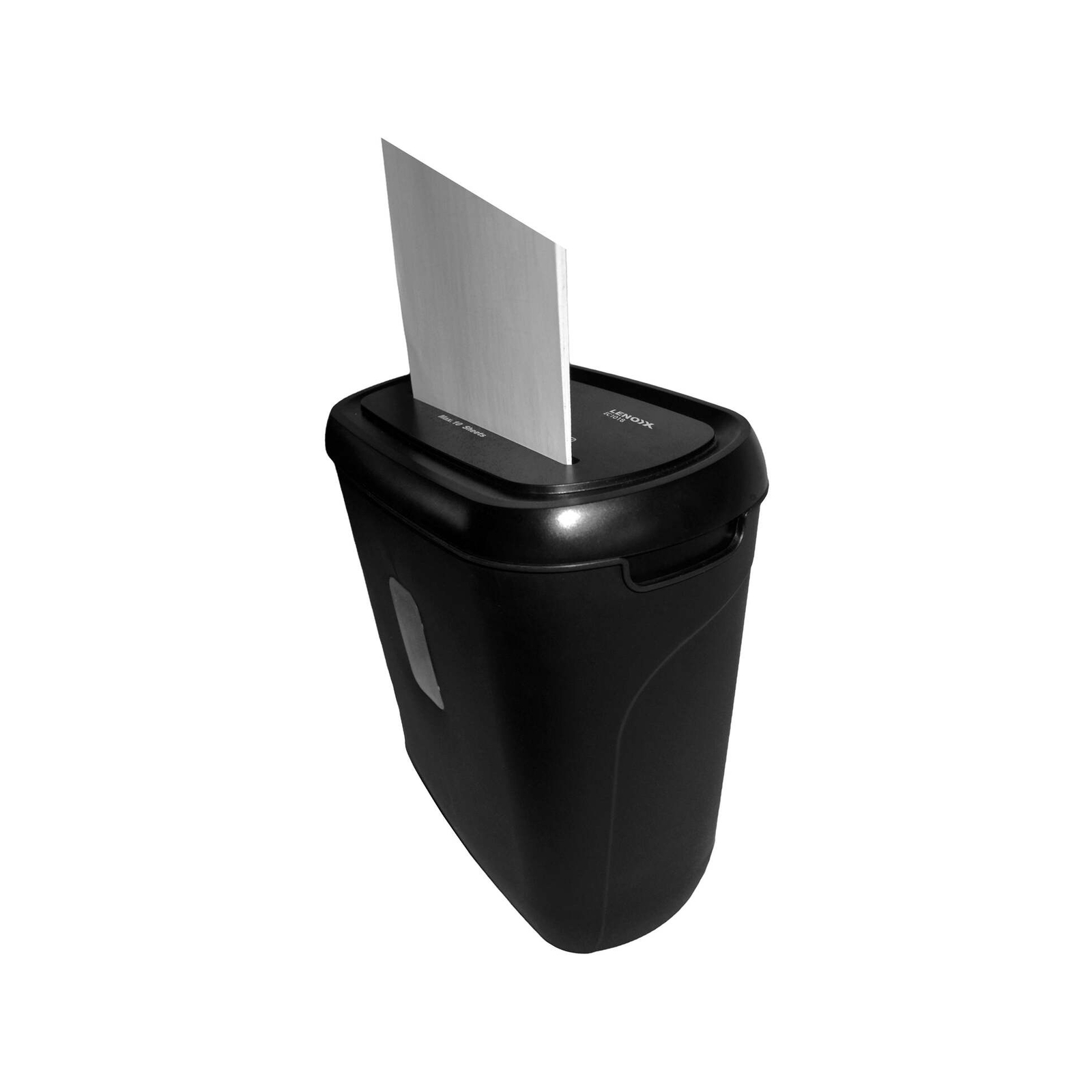 Lenoxx 10 Sheet Cross Cut Paper Shredder Machine (black) 21l Capacity ...