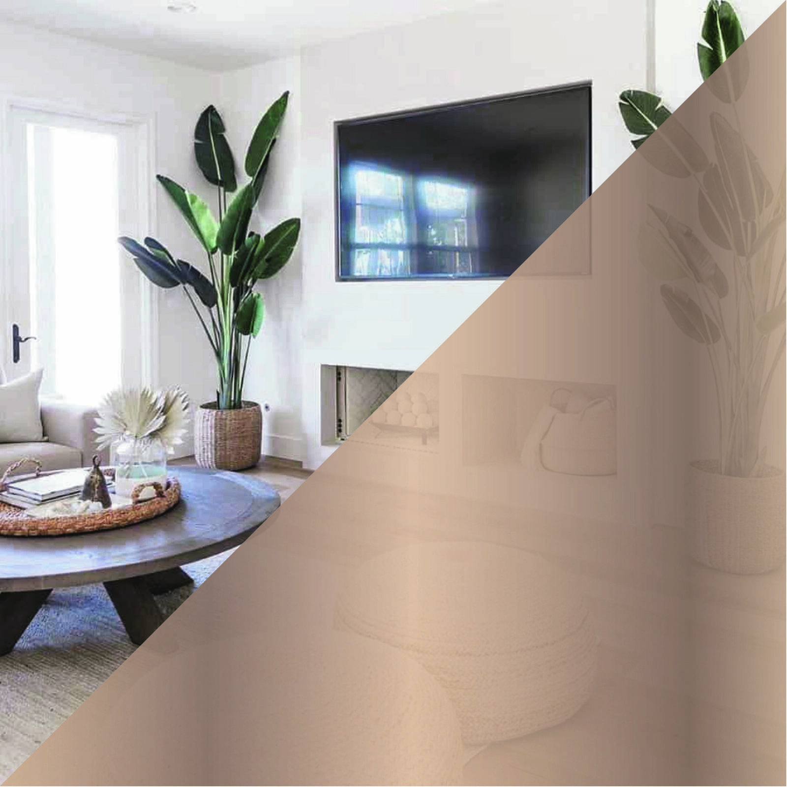Pillar 0.9 x 2m Bronze Tint Static Window Film - Bunnings Australia