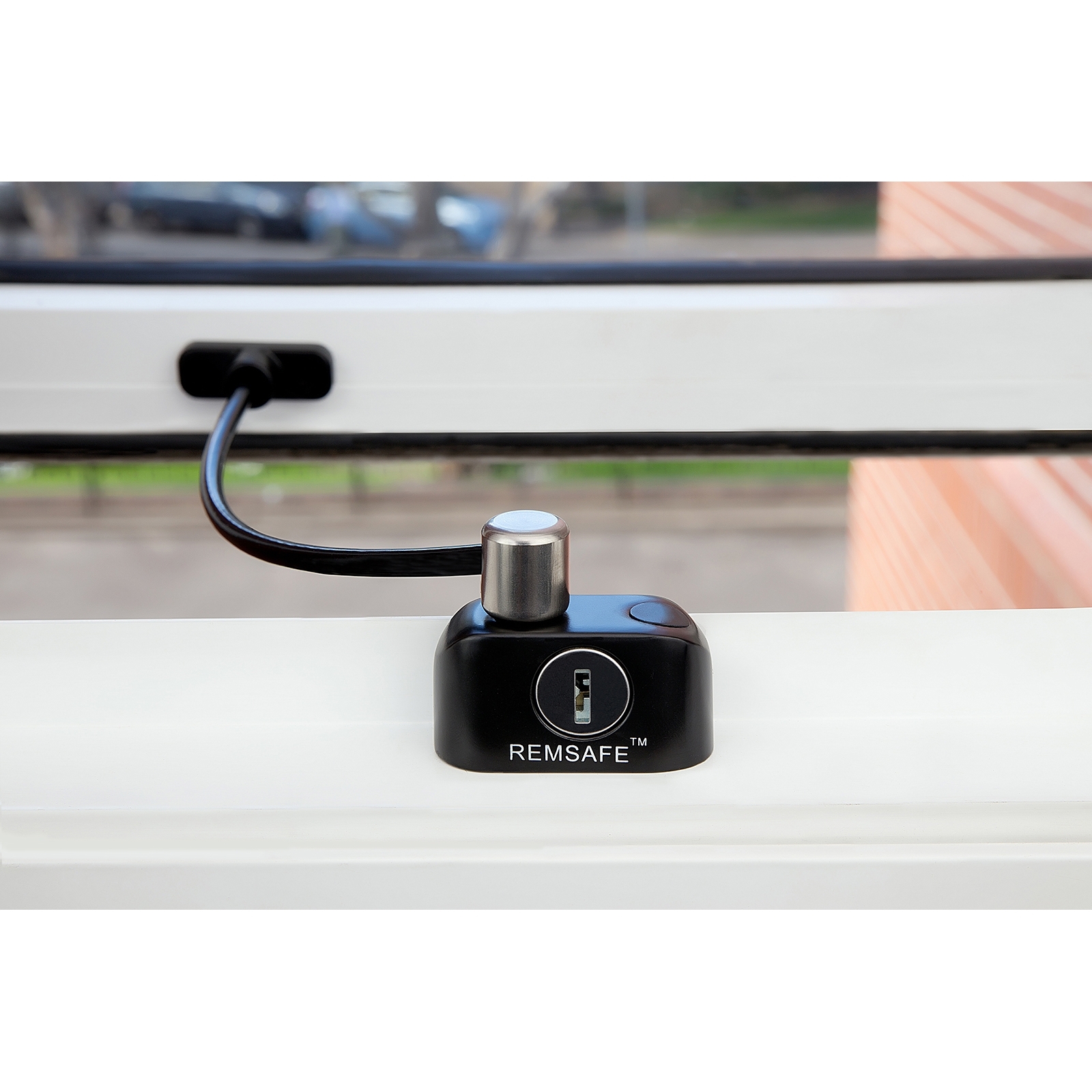 Remsafe Black Window Restrictor Cable Lock - Bunnings Australia