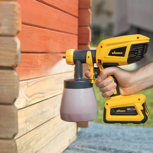 Wagner 18V W600 Flexio Paint Sprayer Cordless Kit - Bunnings New Zealand