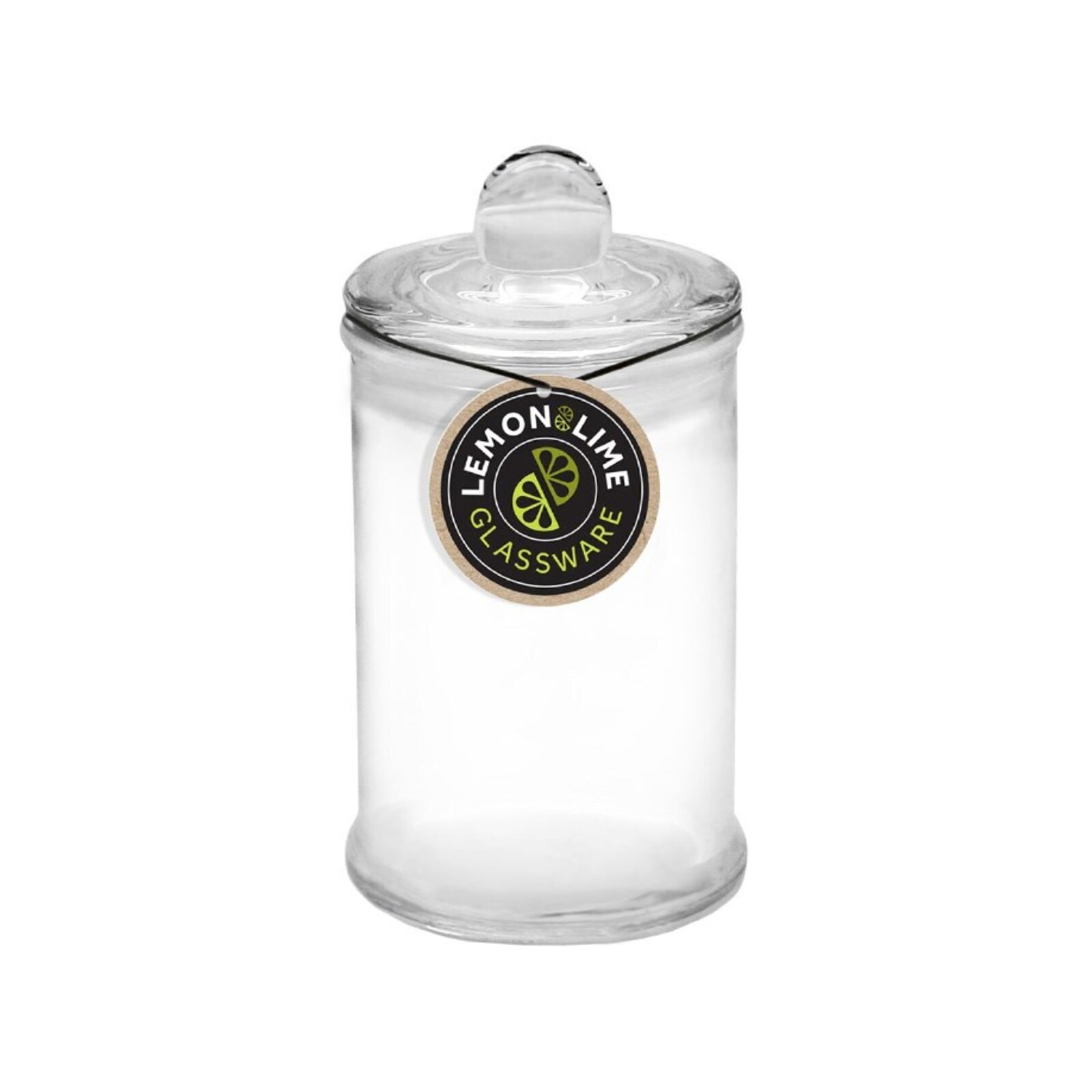 12pk Lemon & Lime 150ml/11x6cm Glass Multipurpose Jar - Clear ...