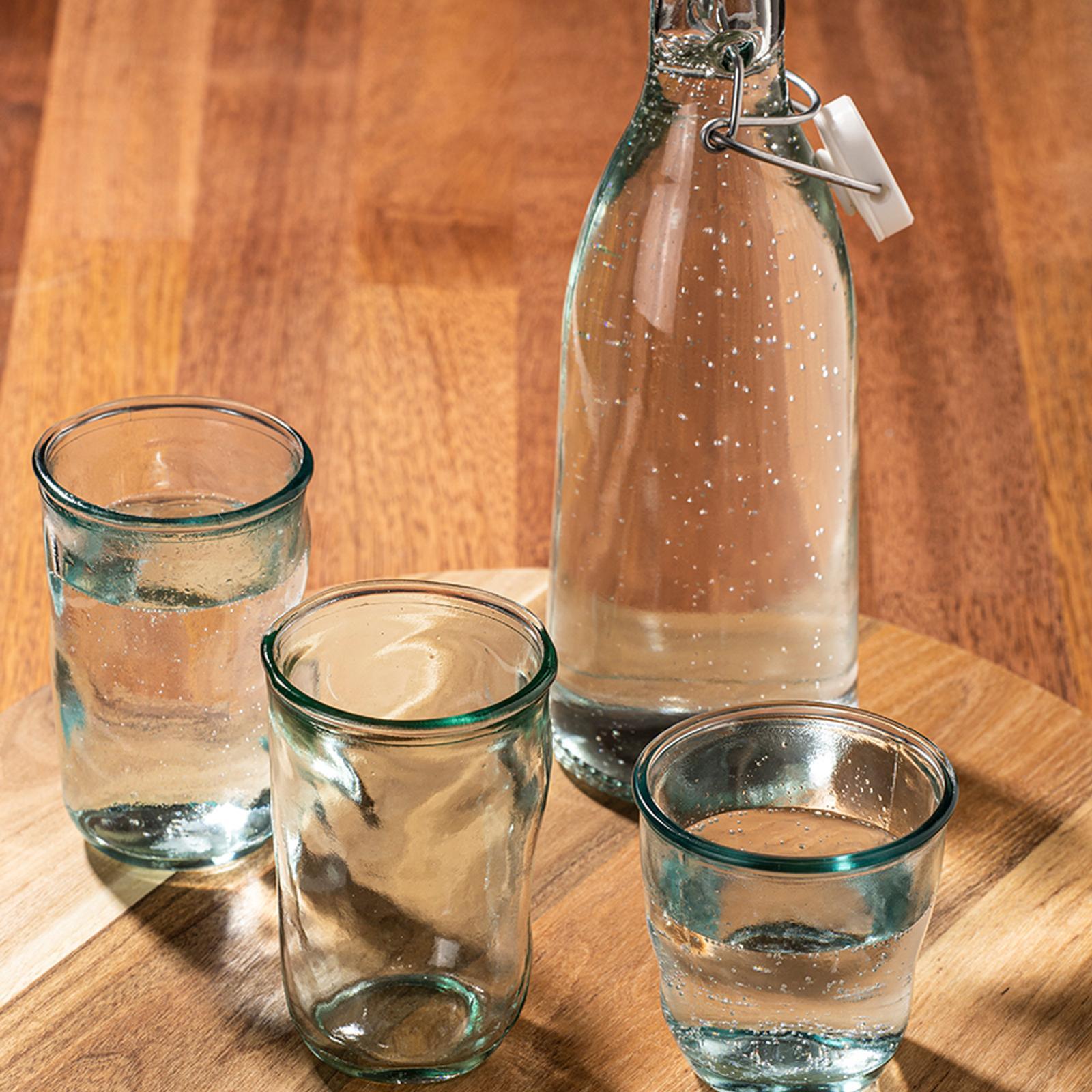 Ladelle Eco Recycled Sac Highball Tumbler Drinking Glass - Clear ...