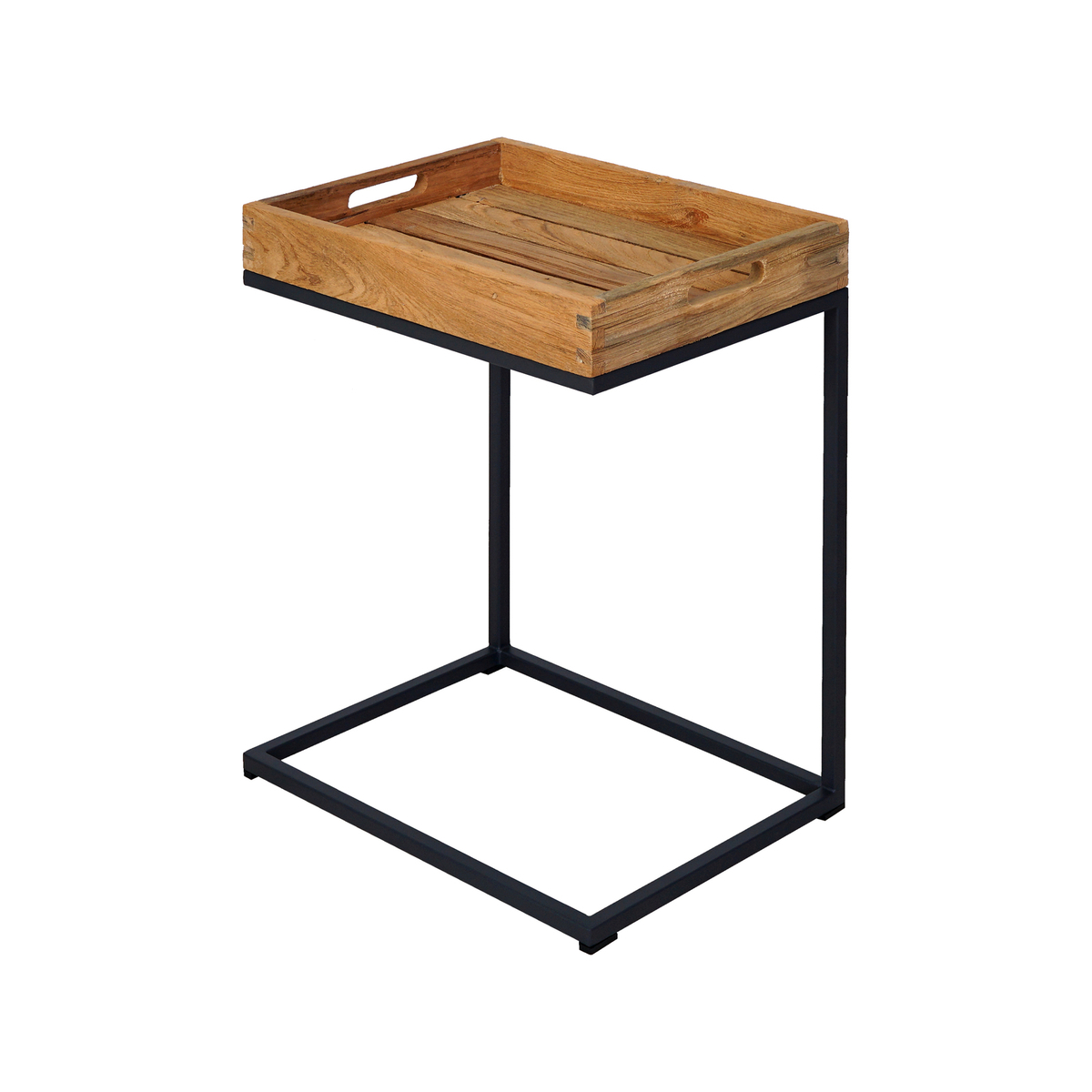 Recycled Teak Wood Tray Table - Bunnings Australia