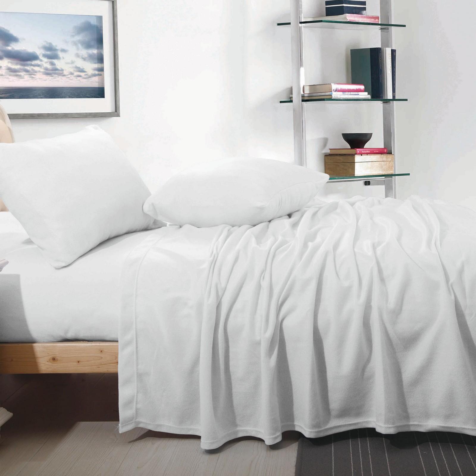 Shangri-La Linen Ultra Soft Cashmere-Feel Microfibre Flannelette Sheet ...