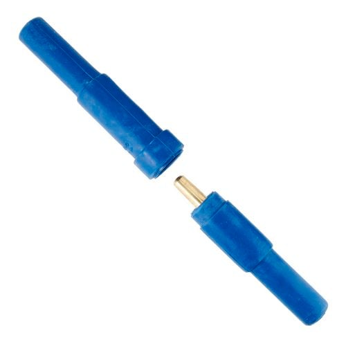 Bossweld 500amp Blue Twist Cable Connector - Bunnings Australia