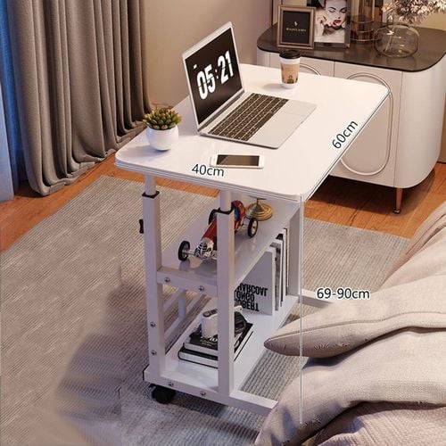 Foret Mobile Computer Bedside Study Portable Desk Storage Stand ...