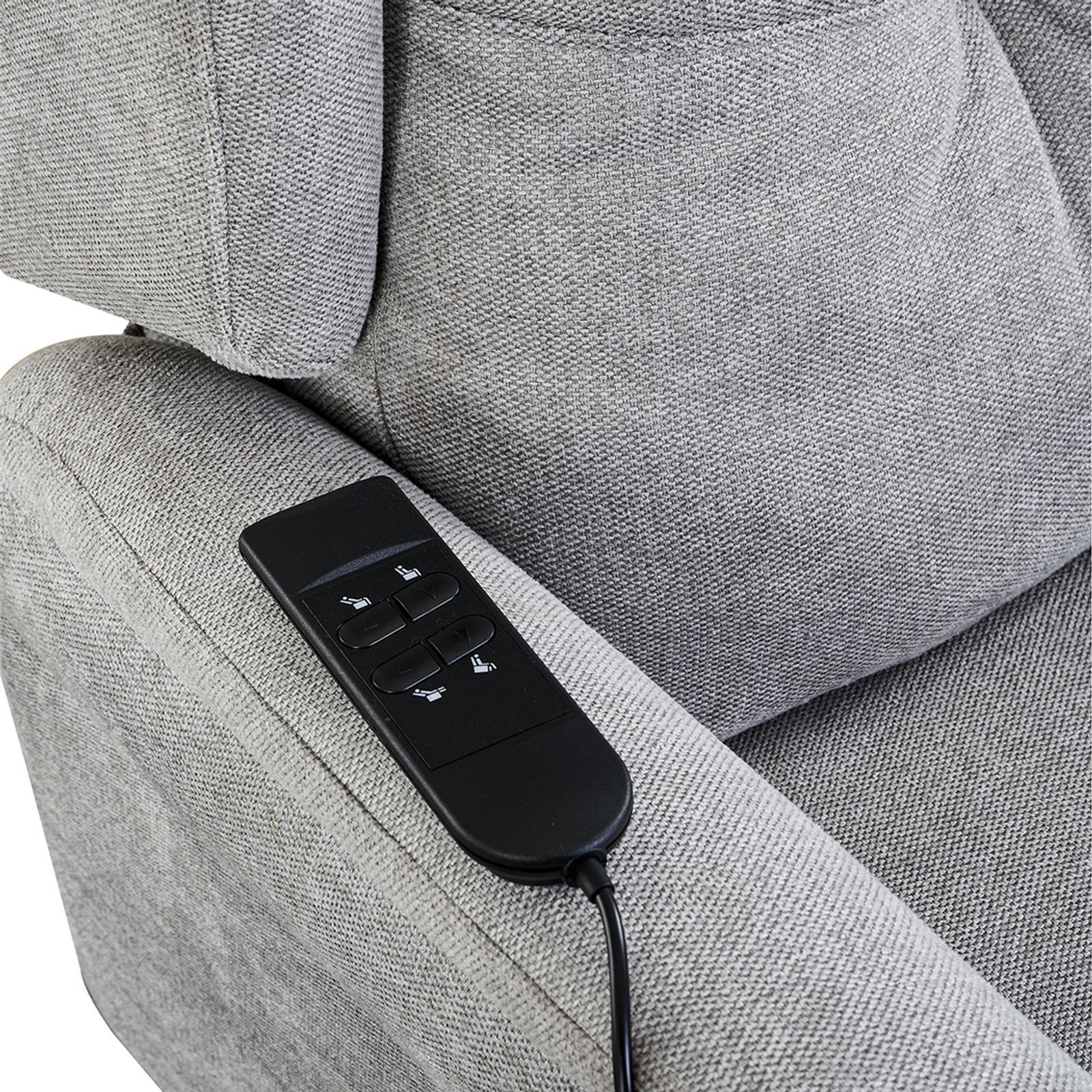 Botany Electric Recliner Lift Chair Mist Grey - Bunnings Australia
