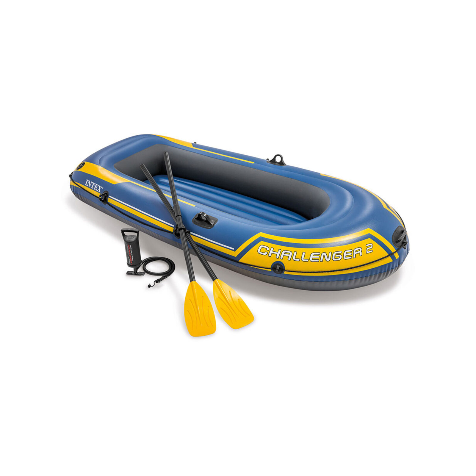 Intex Challenger 2 Boat Set - Bunnings Australia