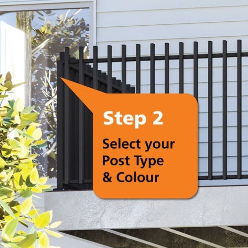 ProtectorAl 1010mm Pearl White Aluminium Flanged End Balustrade Post ...