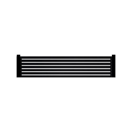 Slenderline Fencing Slat Kit 2400 x 600mm - Bunnings Australia