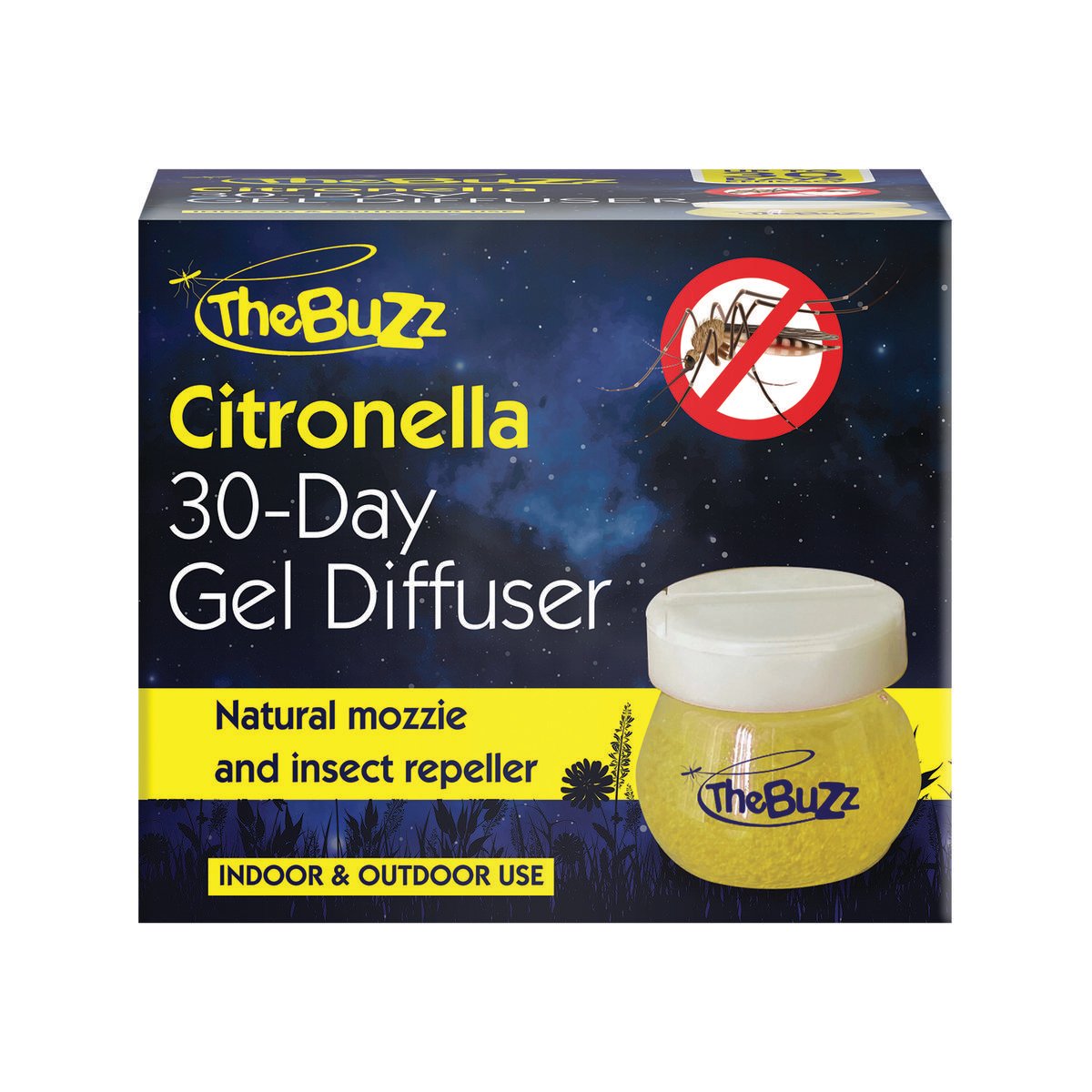 The Buzz Citronella 30-Day Gel Diffuser - Bunnings Australia