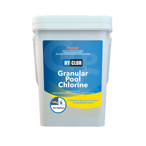Hy-Clor 10kg Granular Pool Chlorine - Bunnings New Zealand