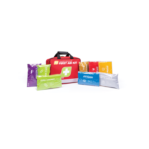 FastAid R2 Tradies Modular Red Soft Pack First Aid Kit - Bunnings Australia
