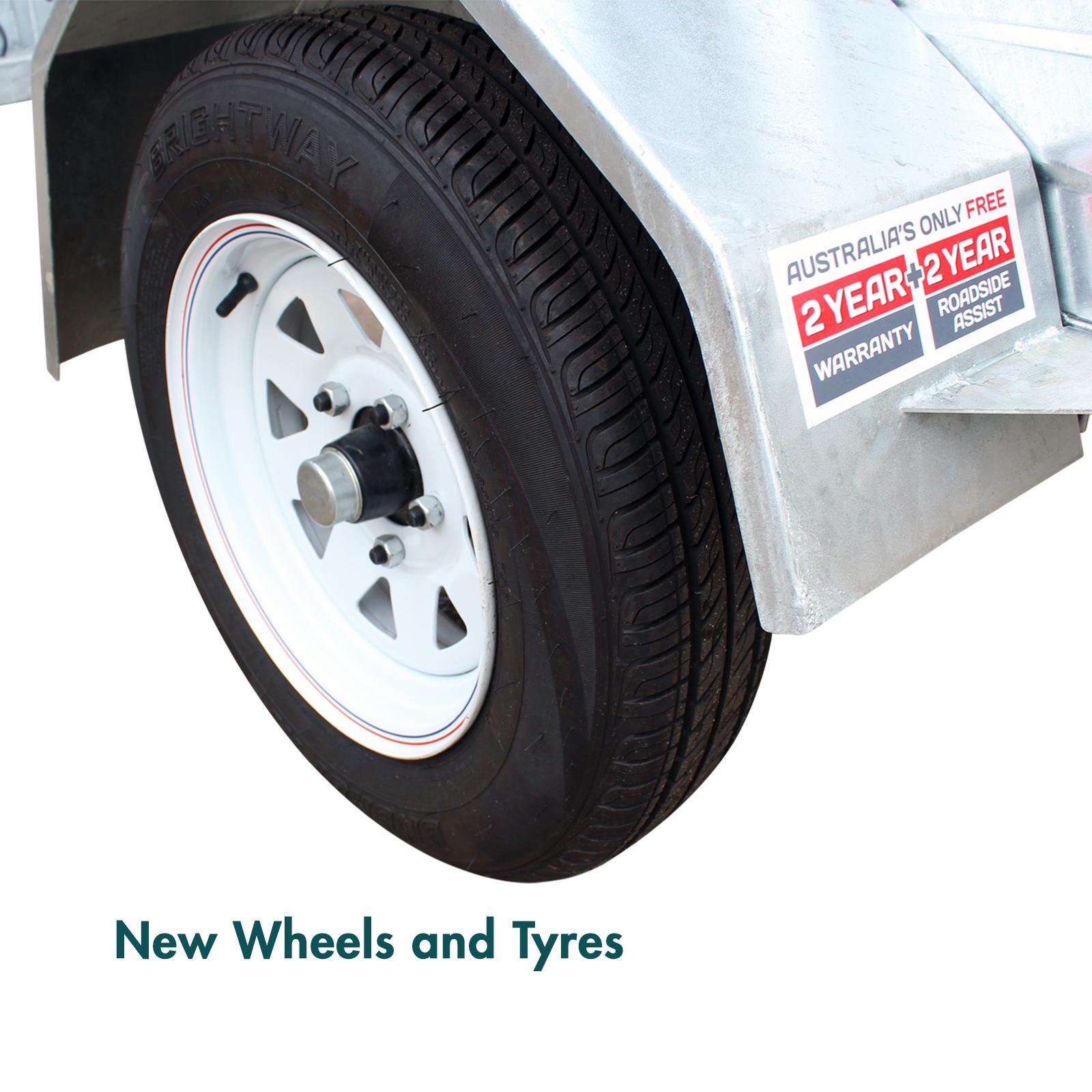 Trailers 2000 6 x 4ft Heavy Duty Galvanised Box Trailer - Bunnings ...