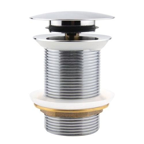 MIXX 40mm 1 1/2" Chrome Dome Style Pop Up Waste - Bunnings Australia