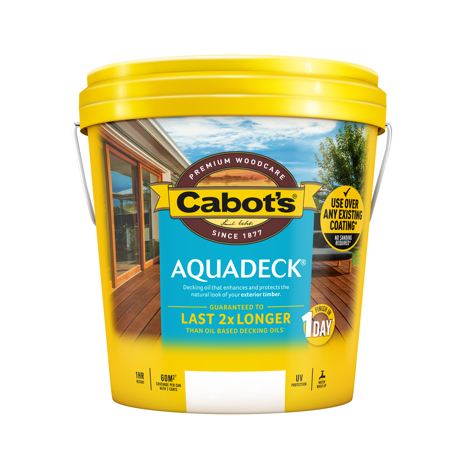 Cabot's 10L Amber Aquadeck Exterior Decking Oil - Bunnings New Zealand