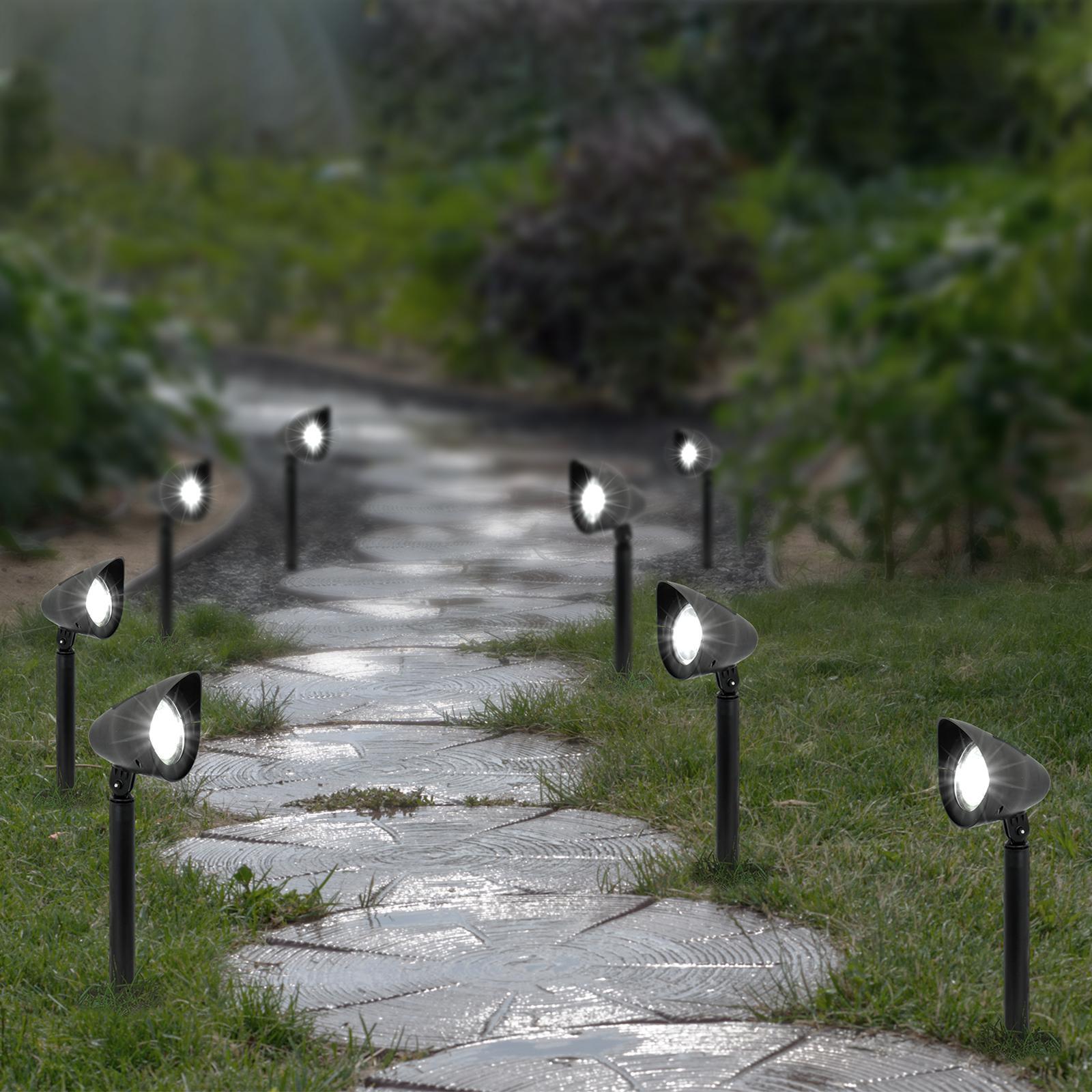 Click 26cm Black Felipe Solar LED Spot Light - Bunnings New Zealand