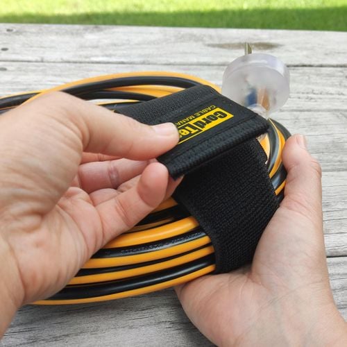 CordTech Reusable Lock-On Tidy Straps - 4 Pack - Bunnings Australia