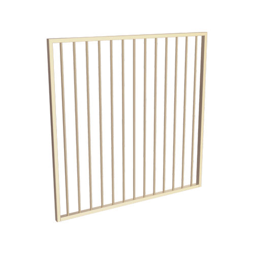ProtectorAl 800 - 1200 x 1200mm Primrose Aluminium Flat Top Pool Gate ...