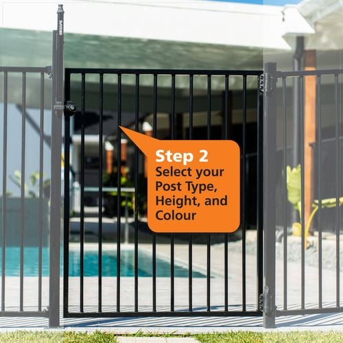 ProtectorAl 800 - 1200 x 1800mm Black Aluminium Loop And Spear Pool ...