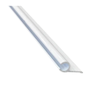 Metal Mate 27.95 x 12.7 x 1.7mm 3m Aluminium Section Sail Track - White ...