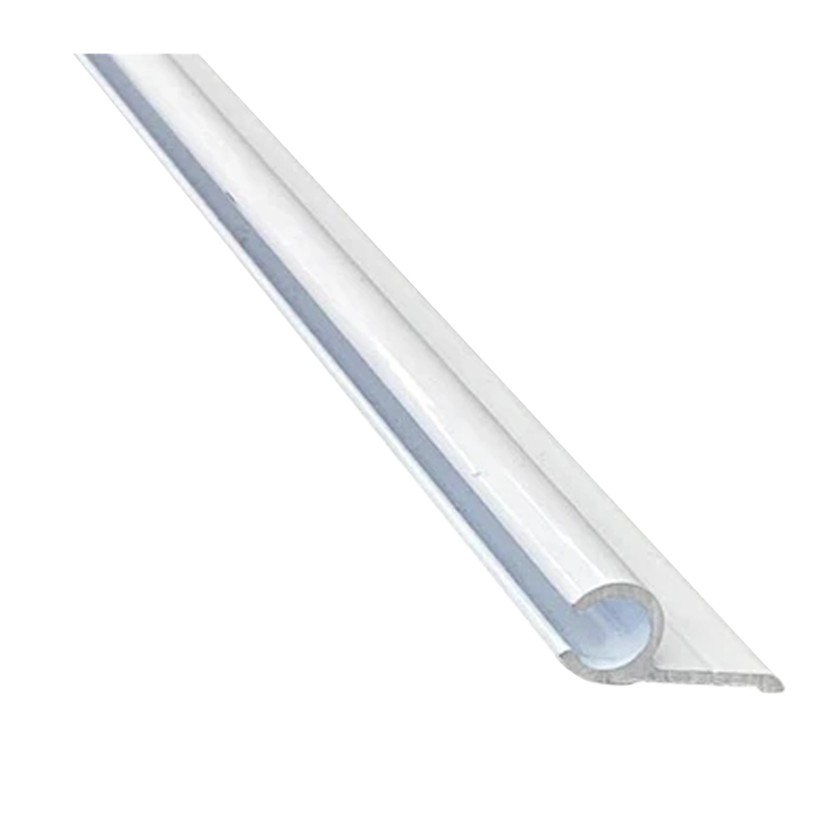 Metal Mate 27.95 x 12.7 x 1.7mm 3m Aluminium Section Sail Track - White ...