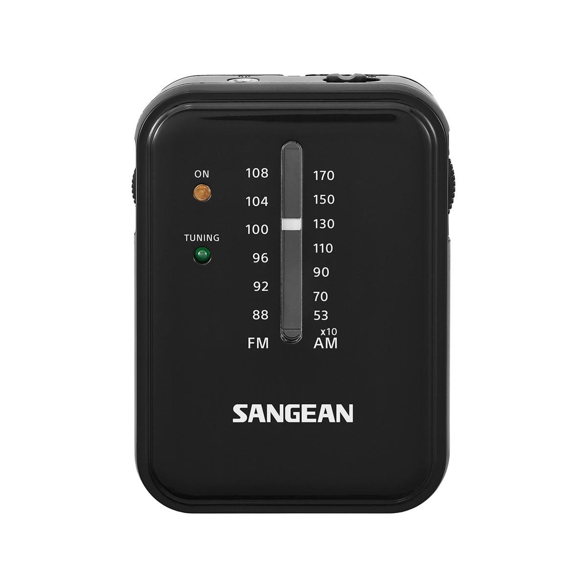 Sangean Sr36 Portable Am/fm Radio Receiver W/ Built-in Speaker - Black ...