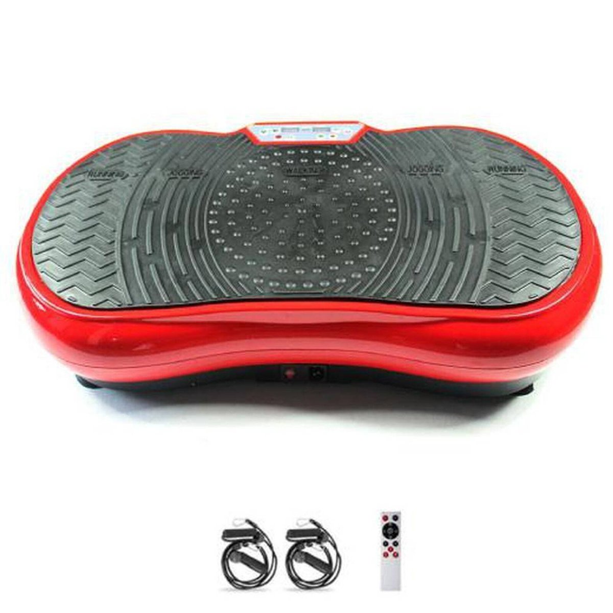 Red Vibration Machine Platform - Exercise Vibrating Plate - Whole Body ...