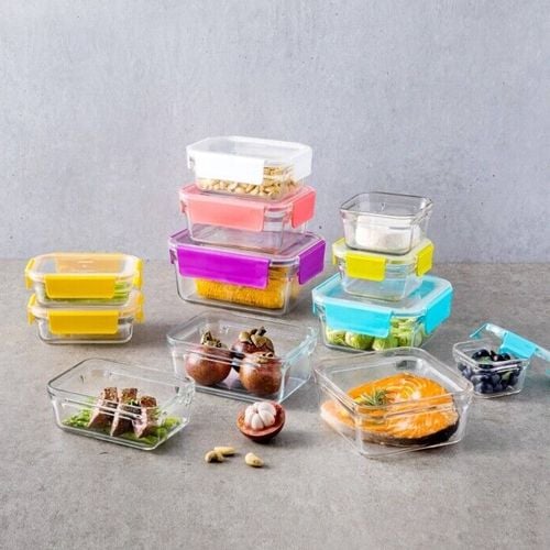 Glasslock 12 Piece Premium Over Safe Container Set - Bunnings Australia