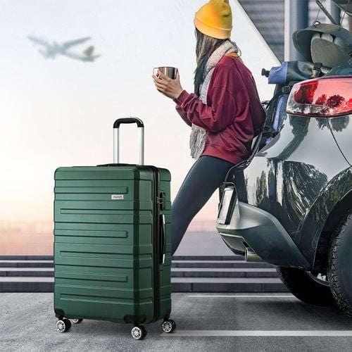Mazam 28" Luggage Suitcase Tsa Lock Green - Bunnings Australia
