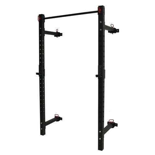 Wall Mounted Foldable Power Rack - Power Cage / Weight Bench Press ...