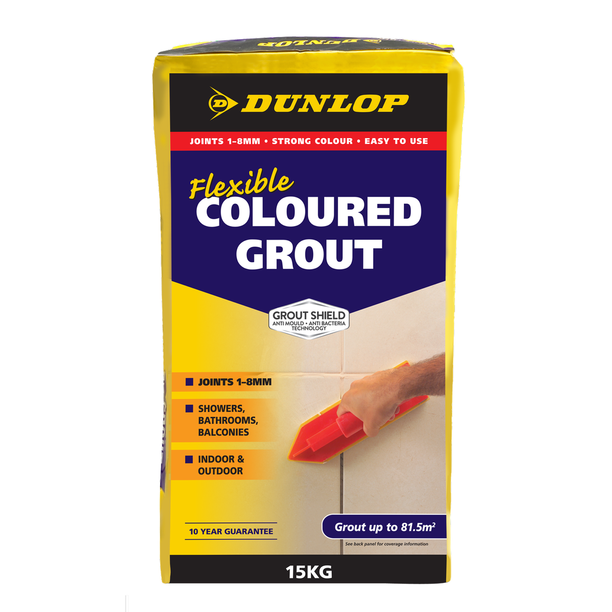Dunlop 15kg Flexible Slate Grey Coloured Grout - Bunnings Australia