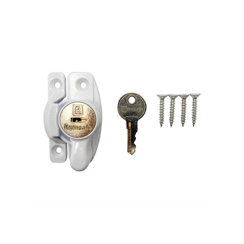 Remsafe White Window Sash Lock - Bunnings Australia