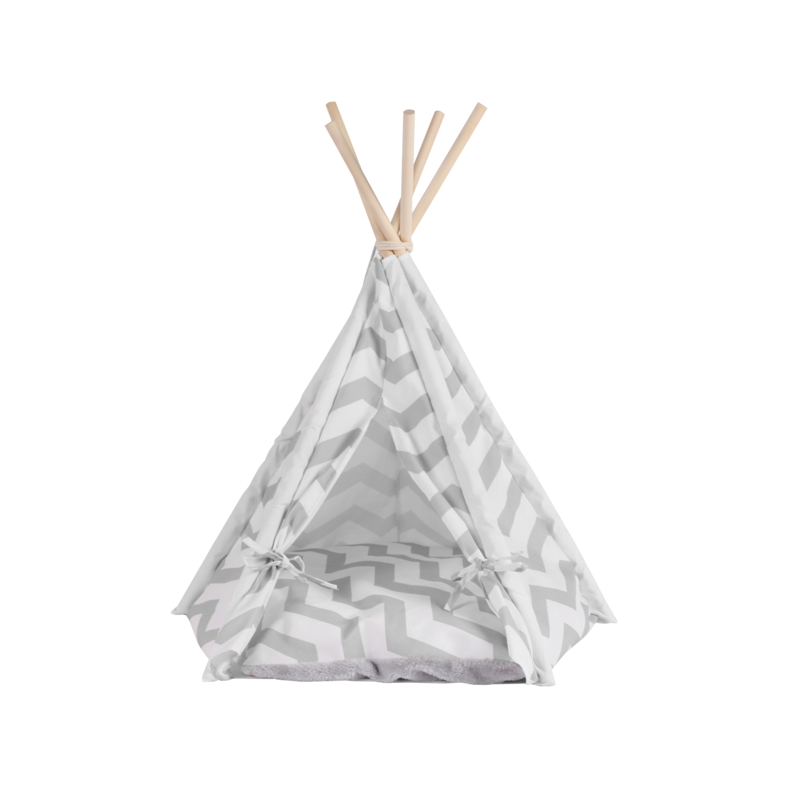 Charlie's Dog Tipi Grey Wave - Extra Large - Bunnings Australia