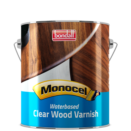 Bondall 2L Monocel Clear Gloss Waterbased Wood Varnish - Bunnings Australia